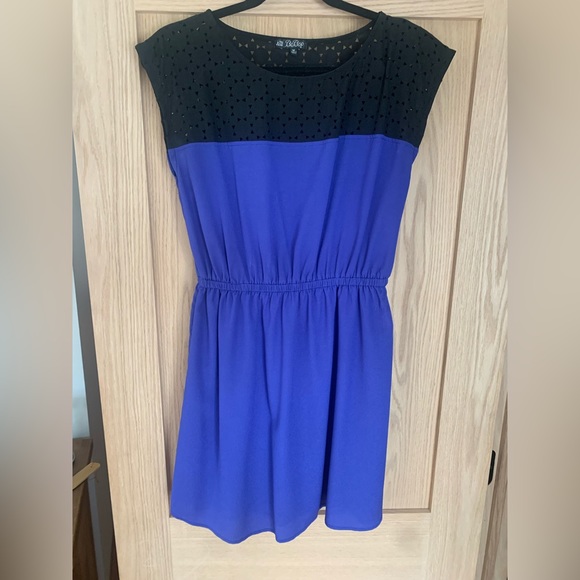 BeBop | Dresses | Bebop Black And Purple Dress | Poshmark